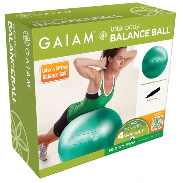 Gaiam Total balance gym ball kit (Medium - 65cm) kopen? Bestel bij ...