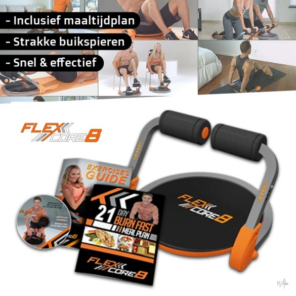 Flex Core 8 Buikspier Trainer kopen? Bestel bij fitness24.be