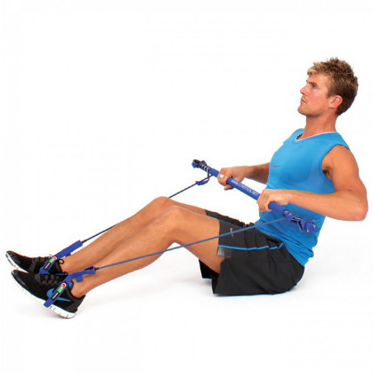 De Gymstick original is een 1.30 m lange fiberglas stick waaraan ...